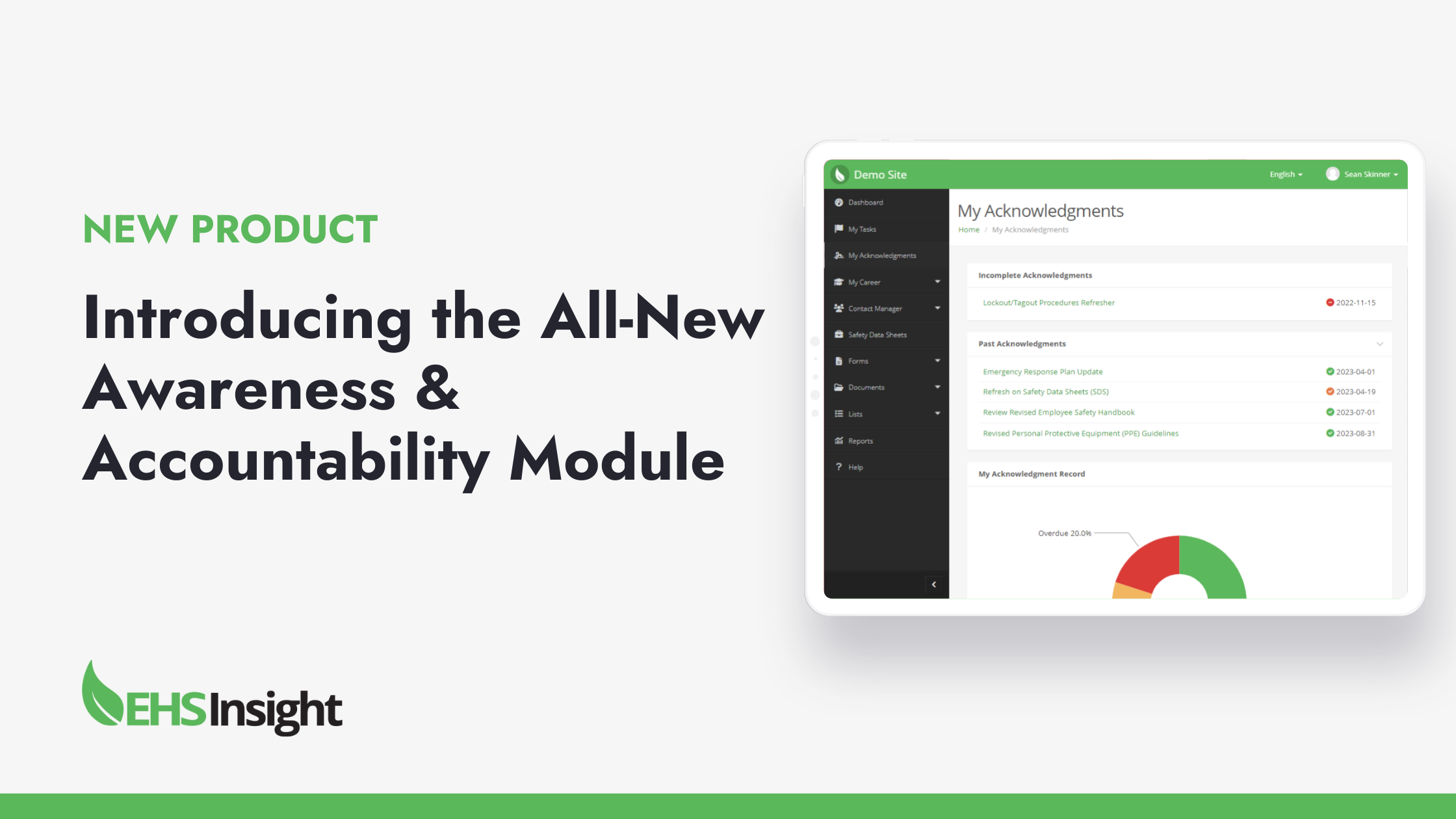 EHS Insight Introduces Module for Safety Awareness and Accountability